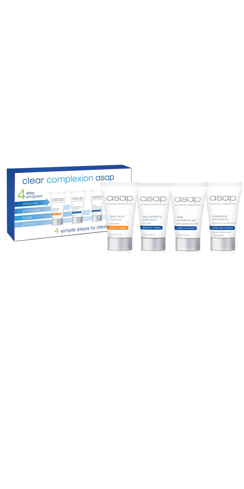 ASAP Clear Complexion Pack - Satini Cosmetic Medical Clinic